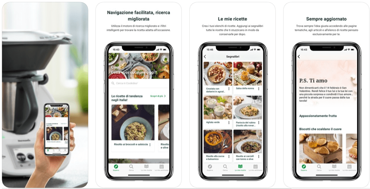 Cookidoo, l'app ufficiale di ricette per Bimby - Applicazioni IT